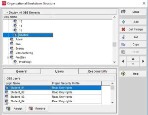 How to Create EPS and OBS in Primavera P6