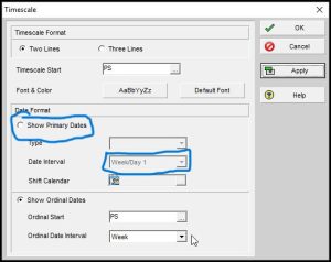 How to Set Up Columns, Layouts, and Timescales in Primavera P6