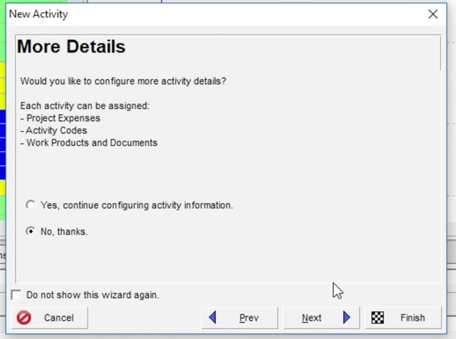 How to Add an Activity in Primavera P6