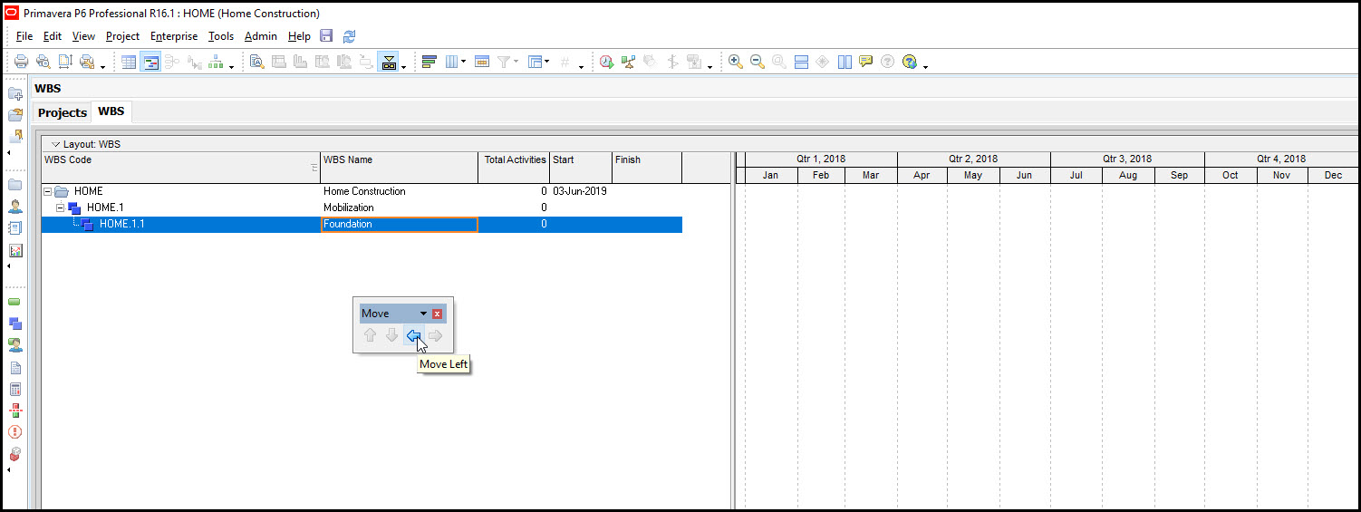 How to Create a Work Breakdown Structure in Primavera P6? - The Skills Age