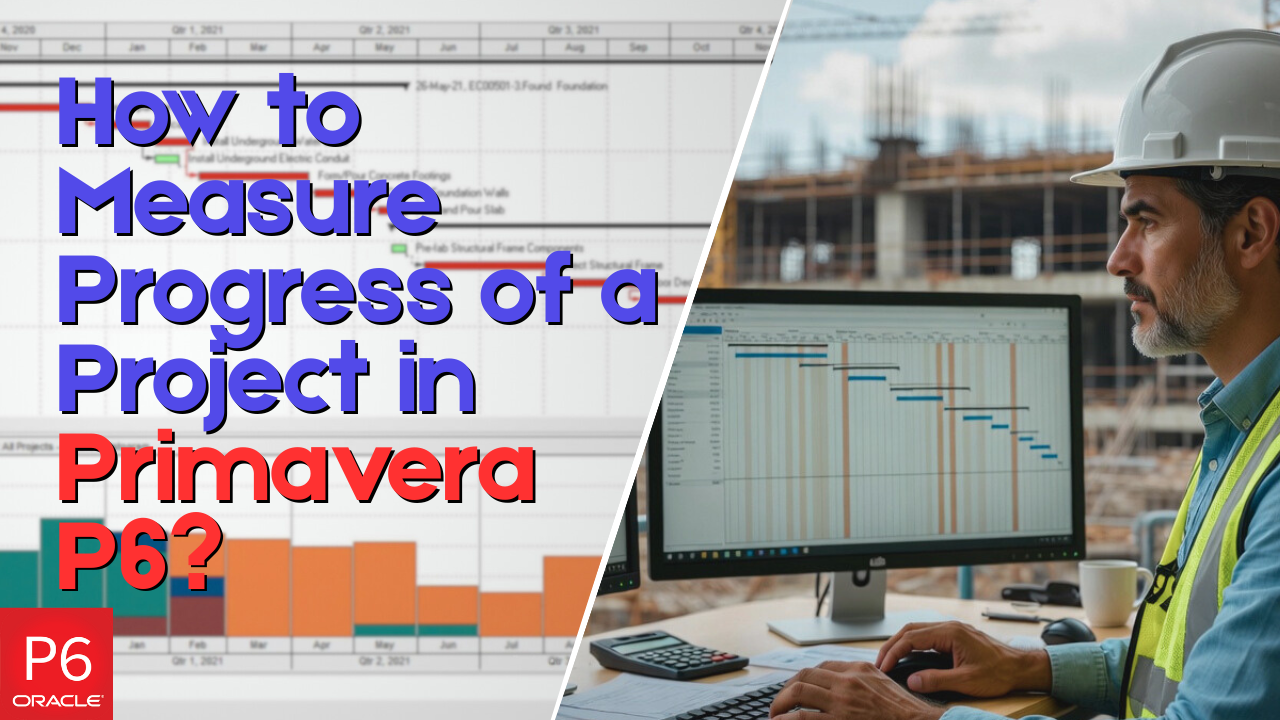 How to Measure Progress of a Project in Primavera P6? - The Skills Age